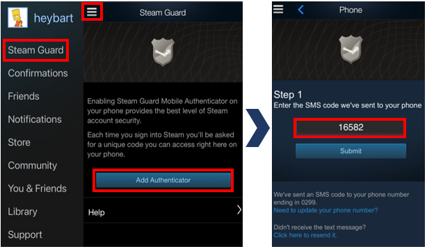 布置Mobile Steam Guard的方法 – PUBG Support_CN